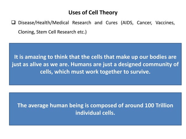 Cell and cell theory | PPTX