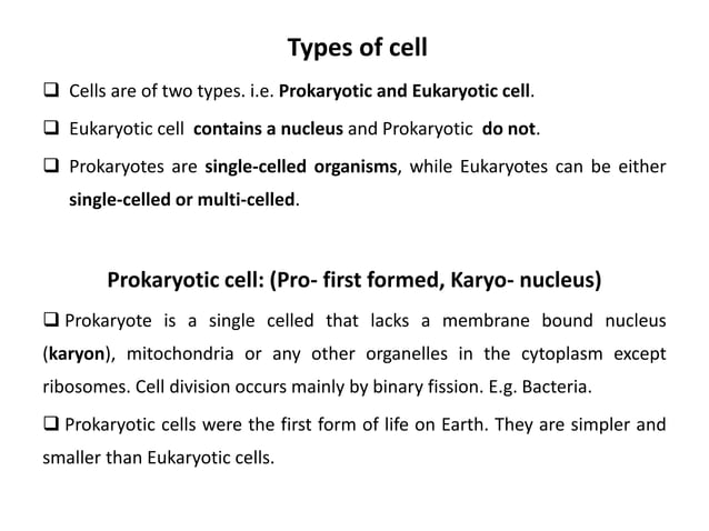 Cell and cell theory | PPTX