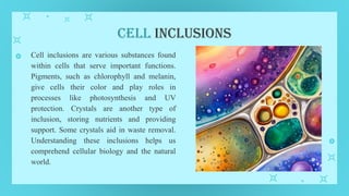 CELL AND ITS INCUSIONS BY PULKIT SHARMA | PPT