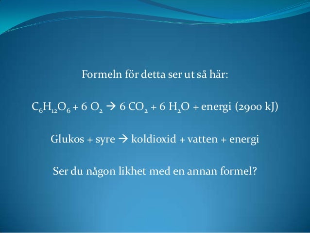 Cellandning förbränning