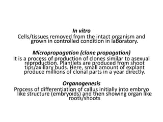 Cell and tissue culture | PPT