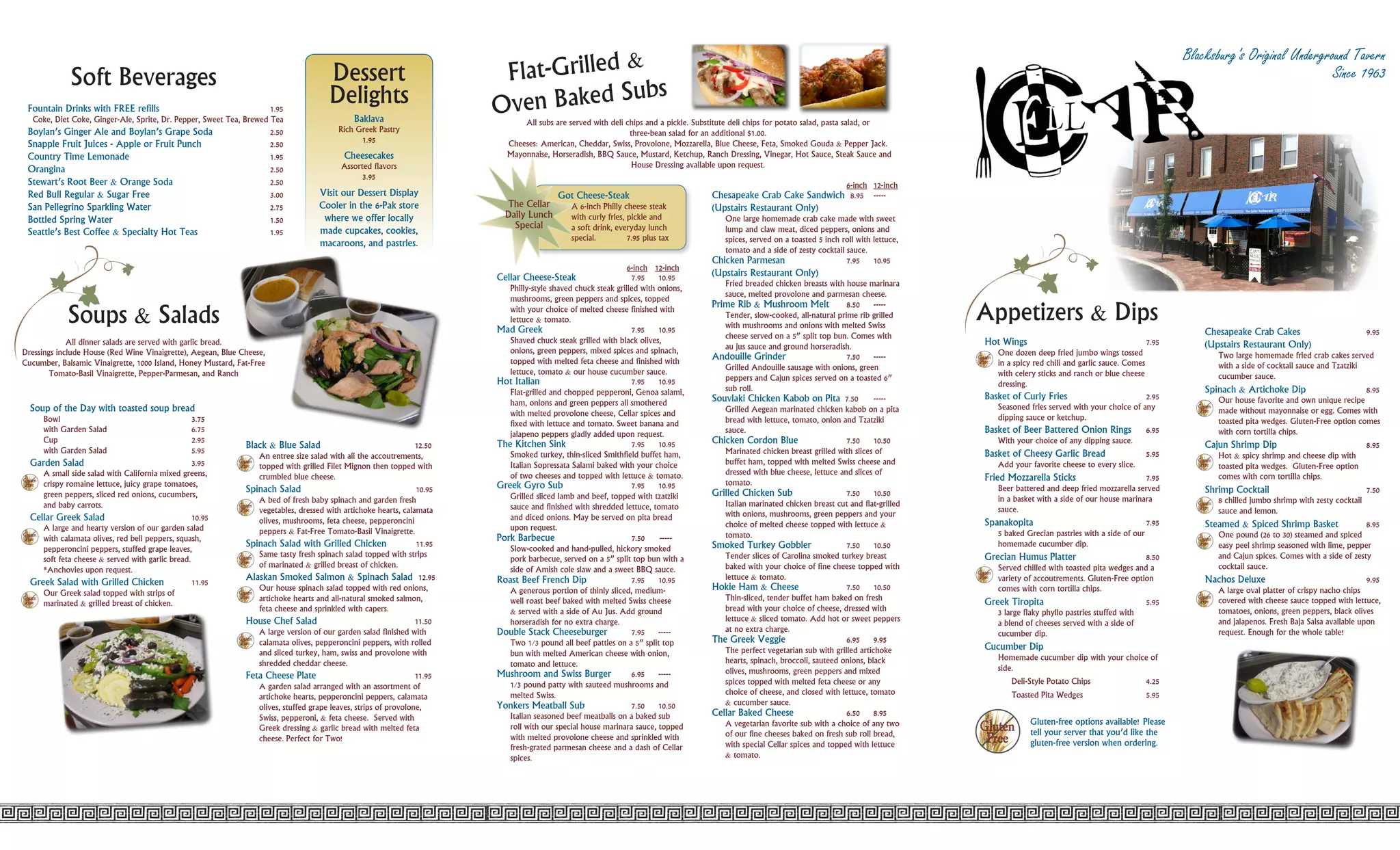 Cellar Take-Out Menu | PDF