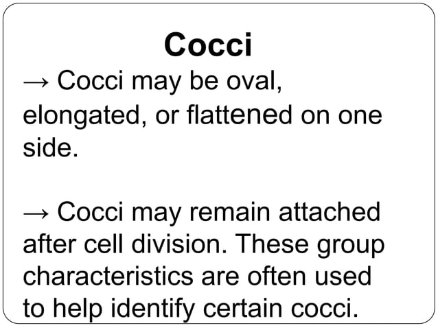 Cell Arrangement of Bacteria | PPTX