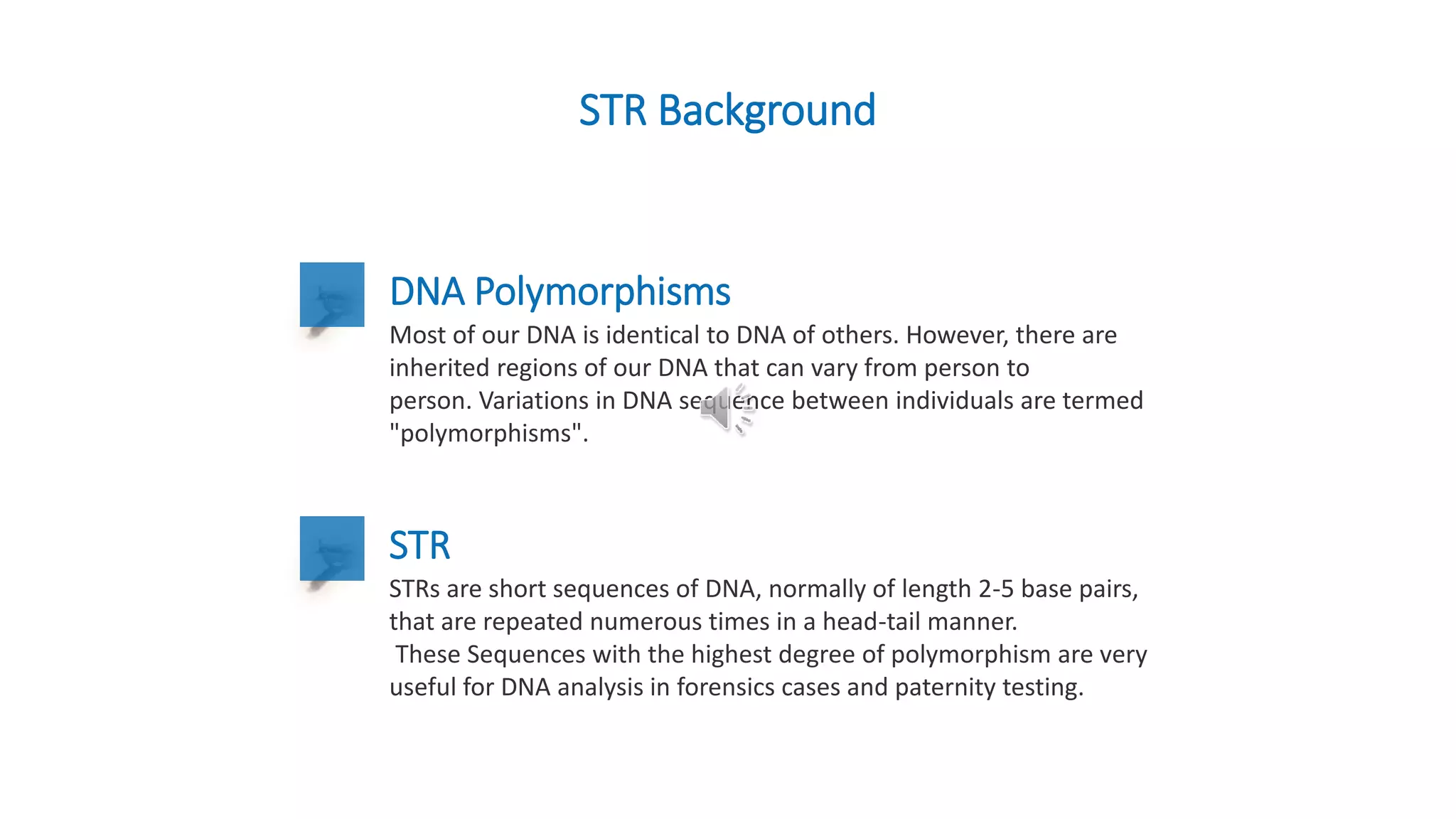 short tandem repeats profile | PPTX