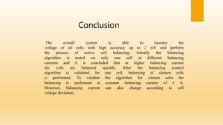 Cell Balancing techniques in EV’s 2.pptx