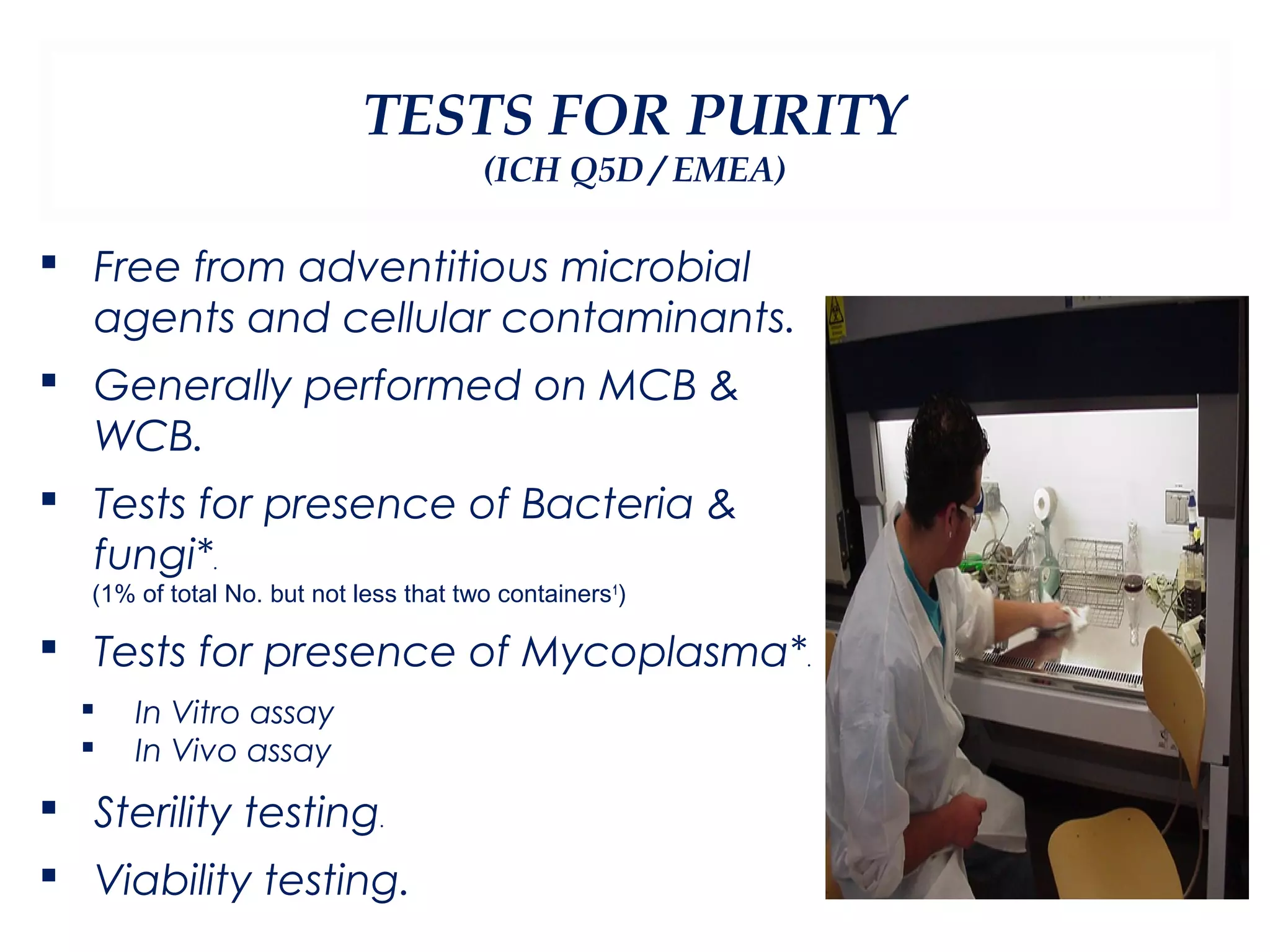 Cell bank maintenence | PPT