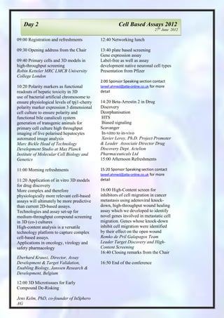 Cell based assays 2012 | PDF