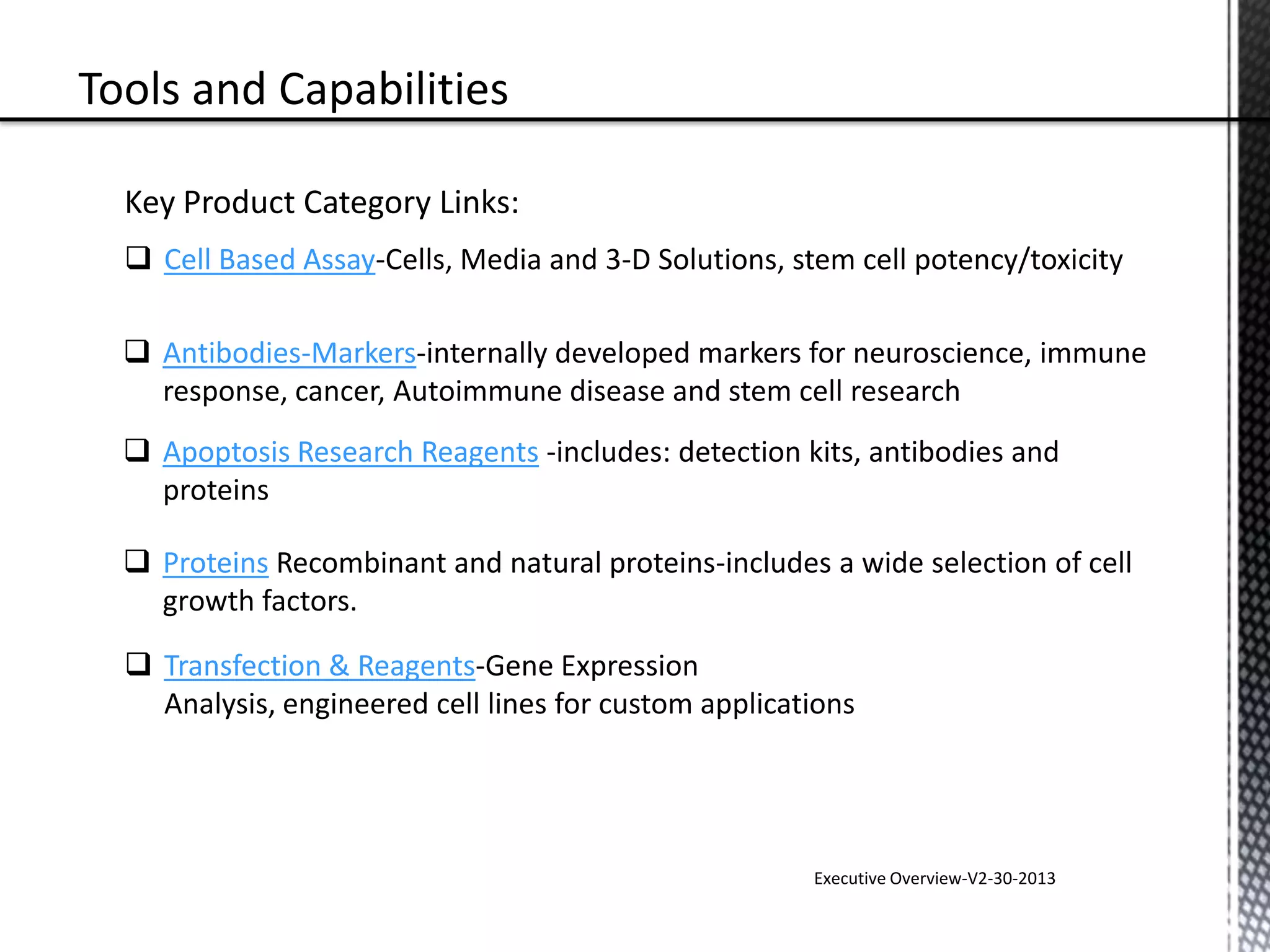 Cell based assays presentation V2_03_2012 | PPTX