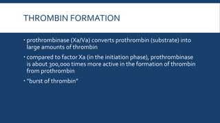 Cell based model of coagulation | PPTX | Blood Disorders | Diseases and ...