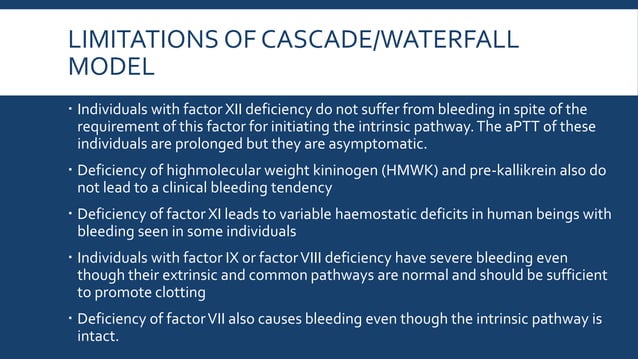 Cell based model of coagulation | PPTX | Blood Disorders | Diseases and ...