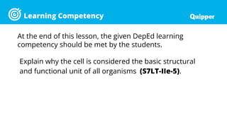 Cell Basic Structural and Functional Unit of Life.pptx