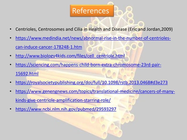 Cell Biology Ppt || Centrioles and Centrosome | PPTX