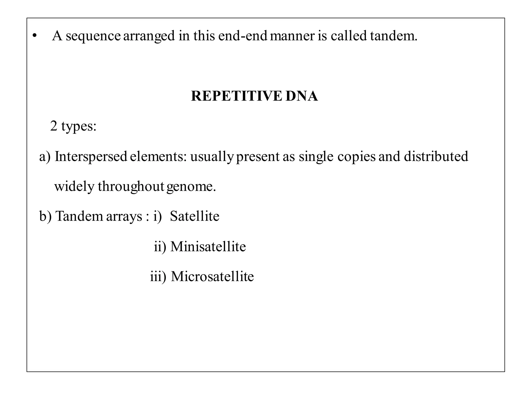 Cot curve, melting temperature, unique and repetitive DNA | PDF
