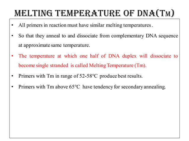 Cot curve, melting temperature, unique and repetitive DNA | PDF ...