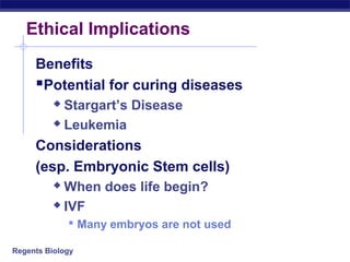 Introduction to Cell Biology and Stem Cells | PPT