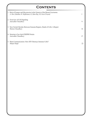 Cell biology and cellular processes vol 2 issue 2 | PDF | Publishing ...