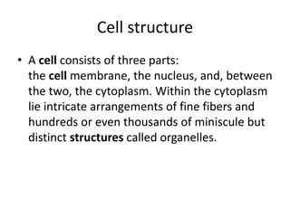 Cell biology assignment 1 | PPTX