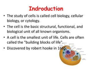 Cell biology dc3 | PPT