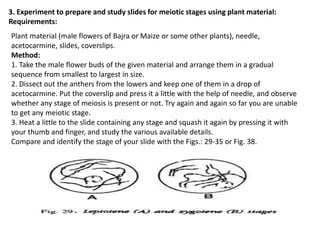 Cell biology experiments | PPTX