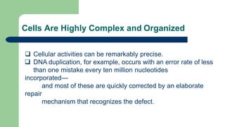 Introduction to Cell biology | PPTX