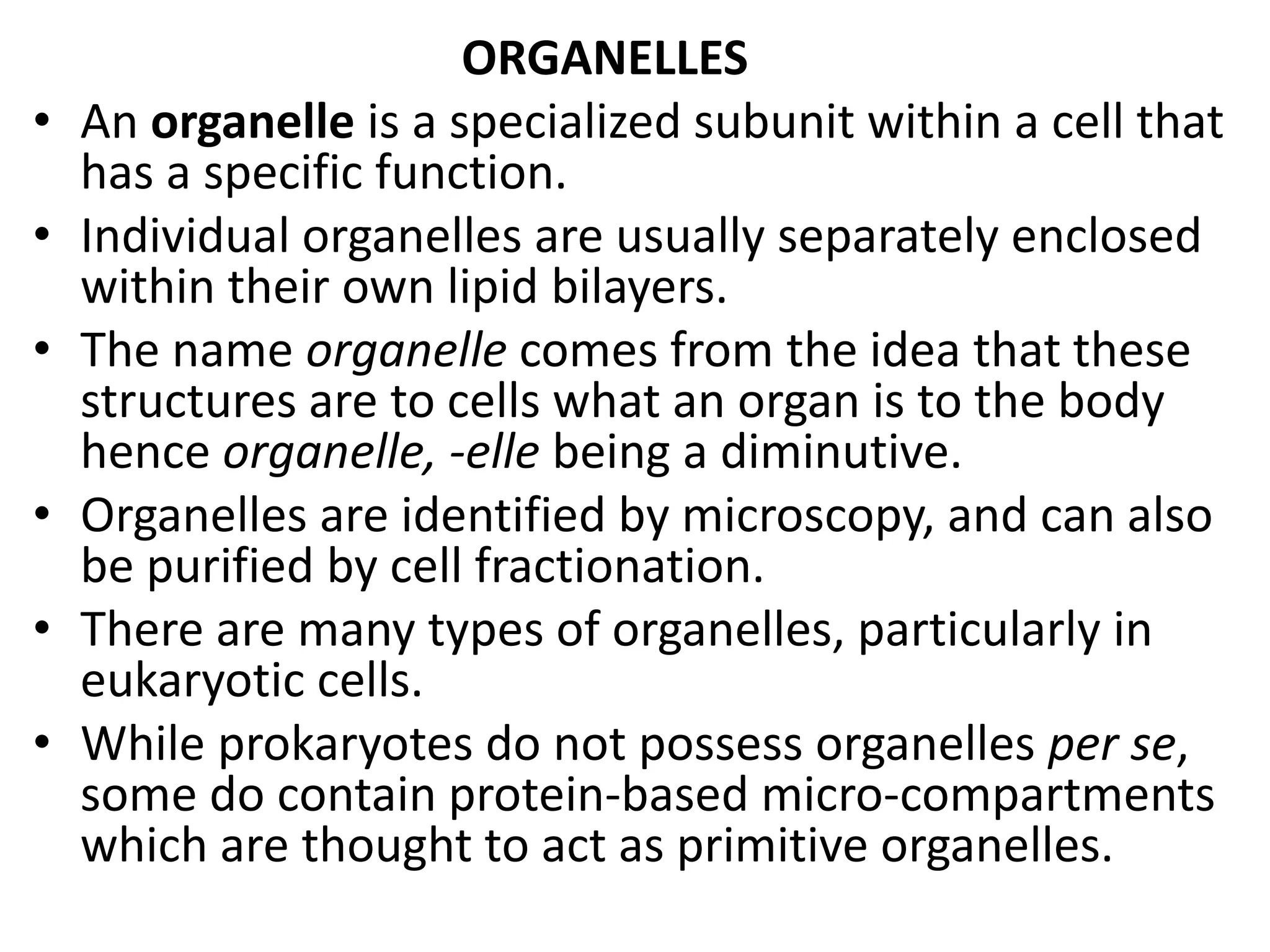CELL BIOLOGY LECTURE. Cells described in the purest of forms. | PPT