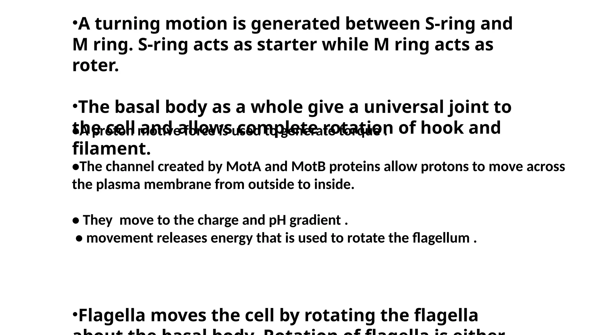 cell biology flagella motility ppt by Neha | PPTX