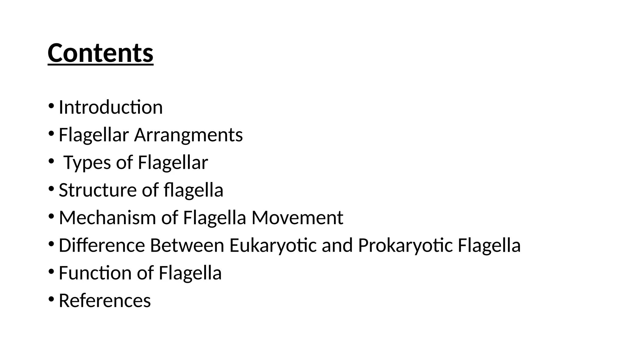 cell biology flagella motility ppt by Neha | PPTX