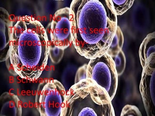 Cell biology quiz | PPT