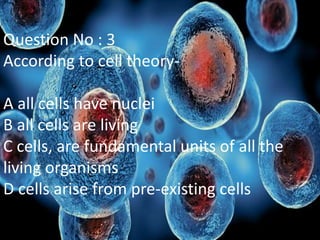 Cell biology quiz | PPT