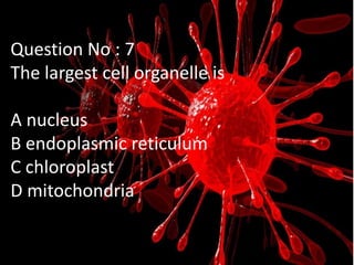 Cell biology quiz | PPT