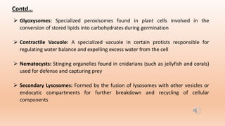Ultrastructure of prokaryotic and eukaryotic cells | PPTX