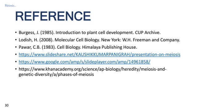 Meiosis : introduction and phases of meiosis. | PPT