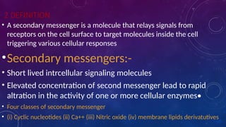 cell biology secondary messenger ppt.pptx