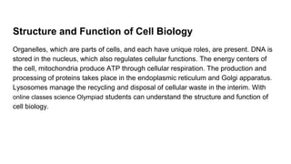 Cell Biology Understanding the Building of Life.pptx