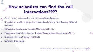 Cell Biomaterial Interactions, immune response with biocompatibility.pptx