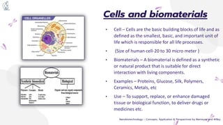 Cell Biomaterial Interactions, immune response with biocompatibility.pptx