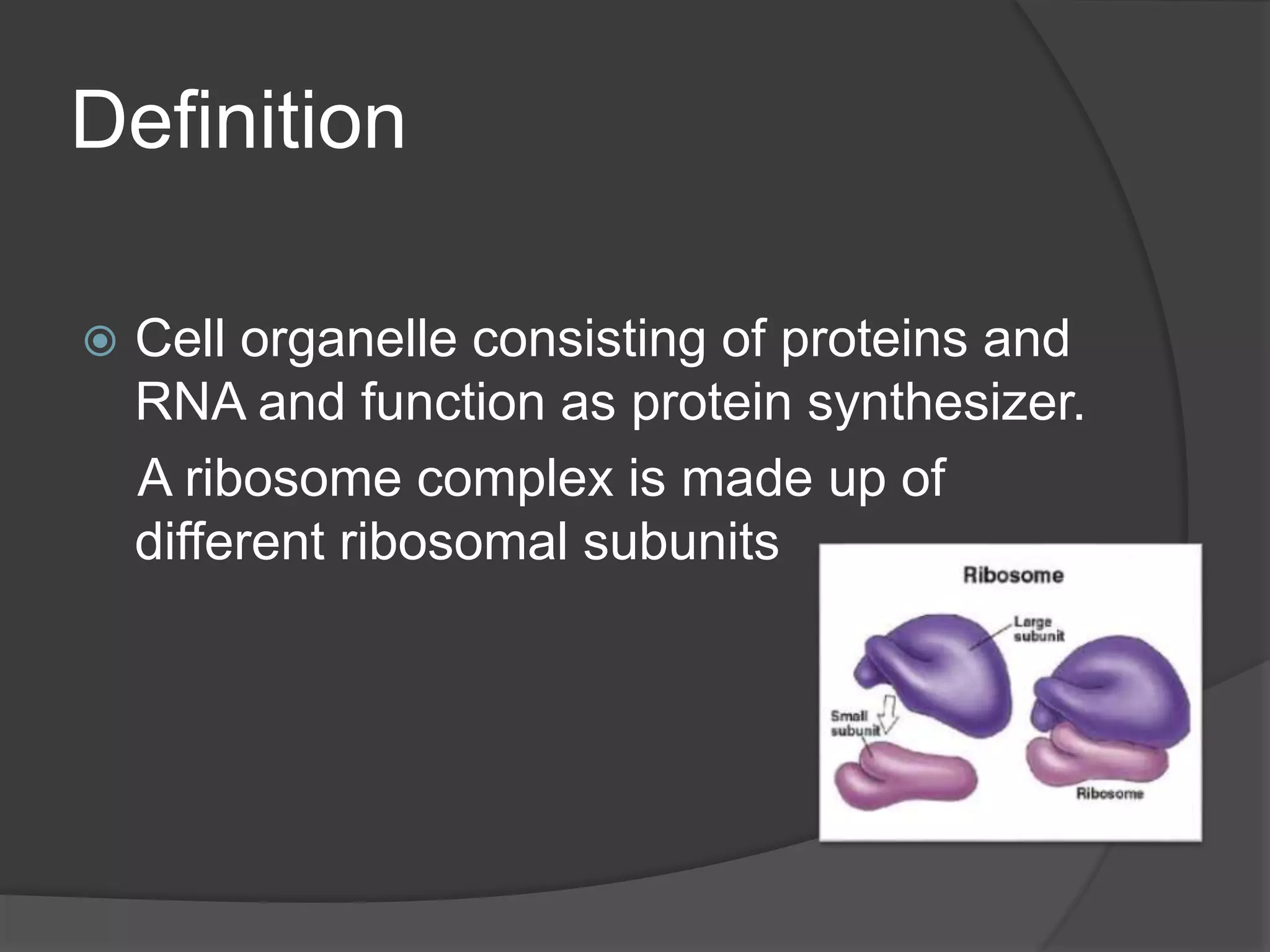 RIBOSOMES | PPTX