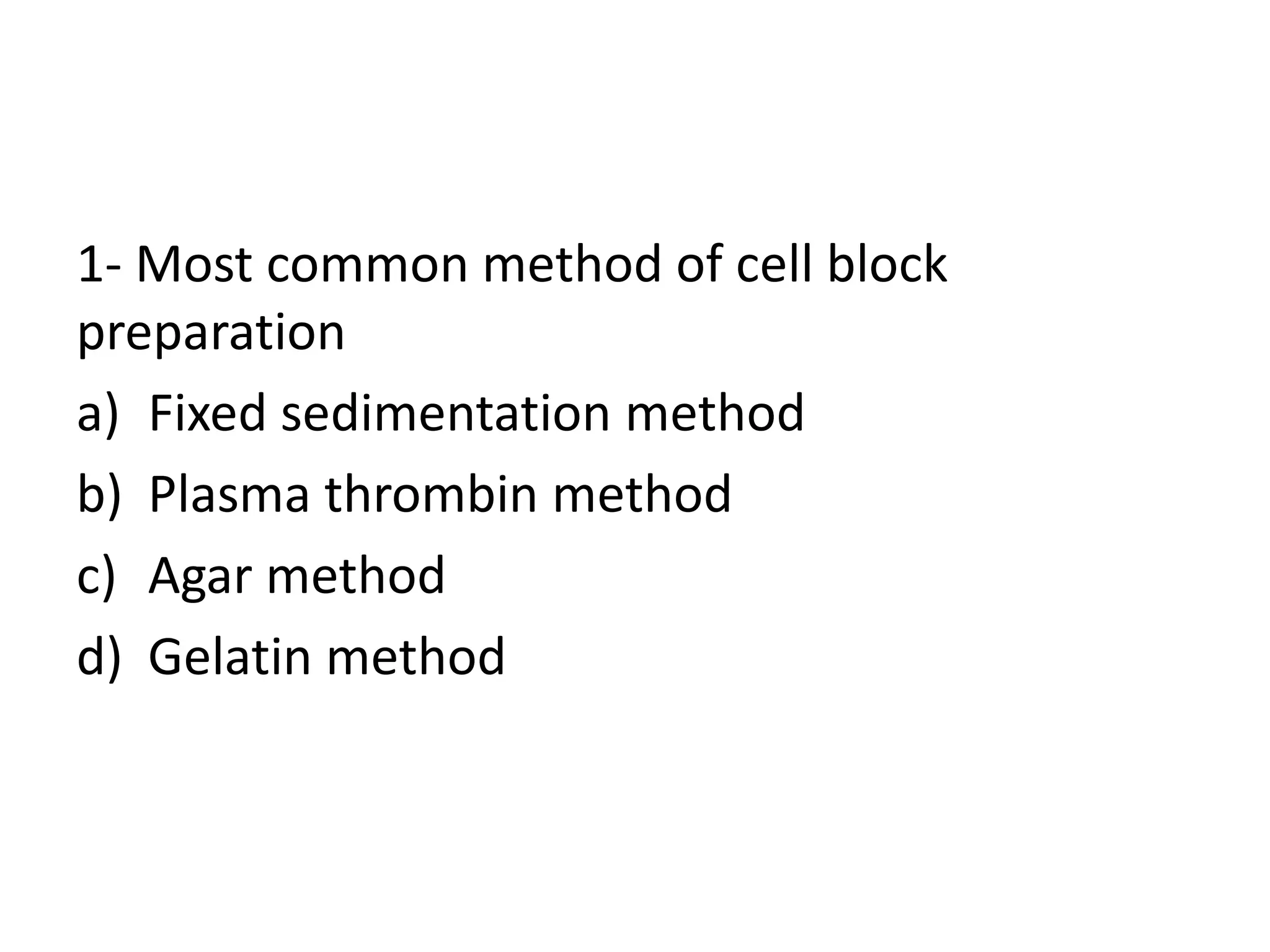 Cell block and its diagnostic utility | PPTX