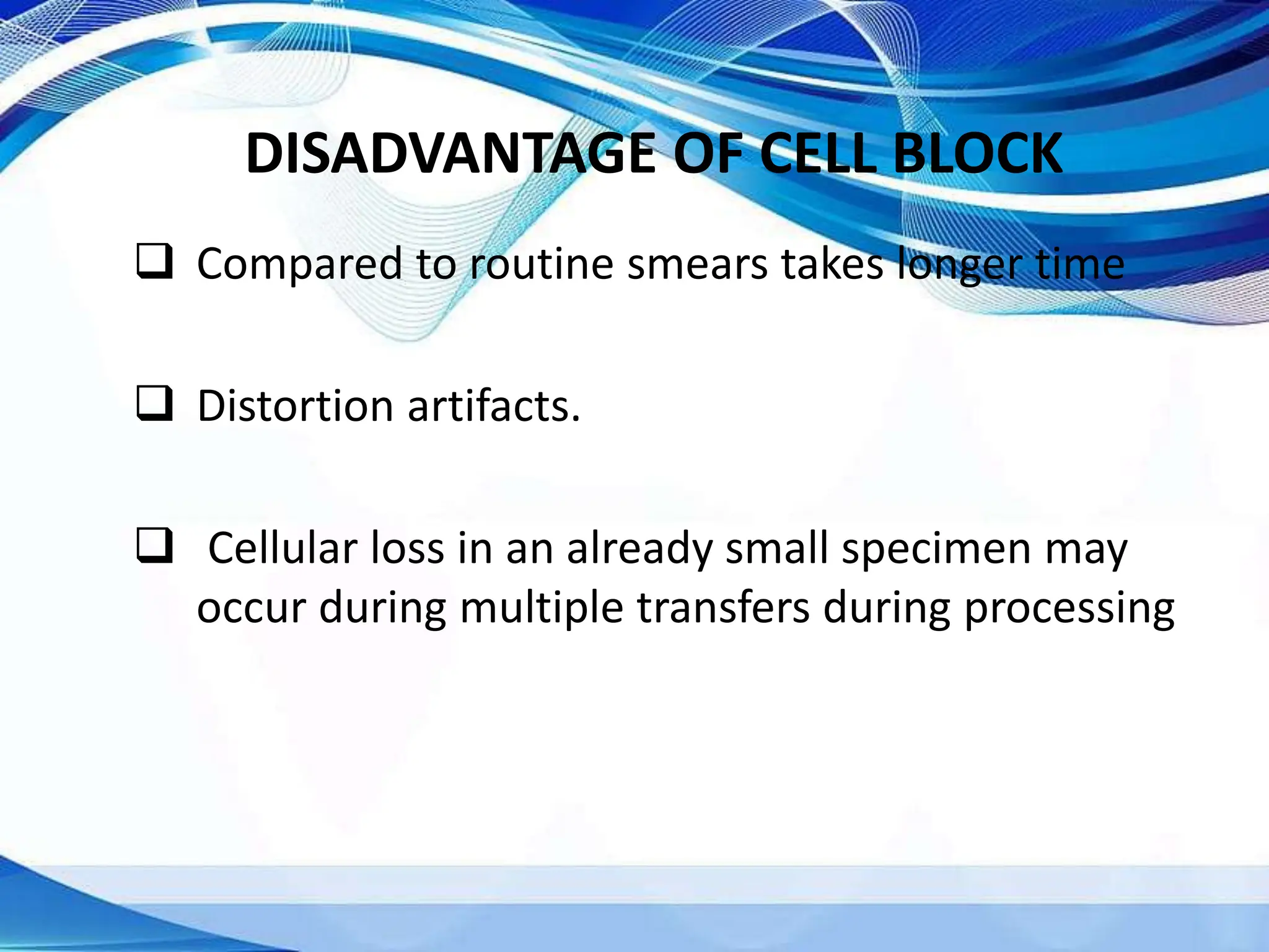 CELL BLOCK PREPARATION AND ITS IMPORTANCE | PPTX
