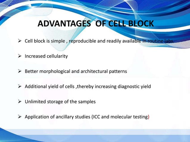 CELL BLOCK PREPARATION AND ITS IMPORTANCE | PPTX