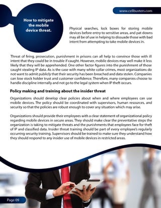 CELL PHONE DETECTOR AND DETECTION BY CELLBUSTERS | PDF | Technology ...