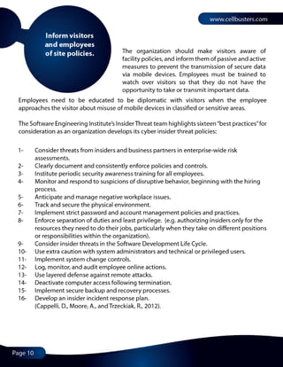 CELL PHONE DETECTOR AND DETECTION BY CELLBUSTERS | PDF | Technology ...