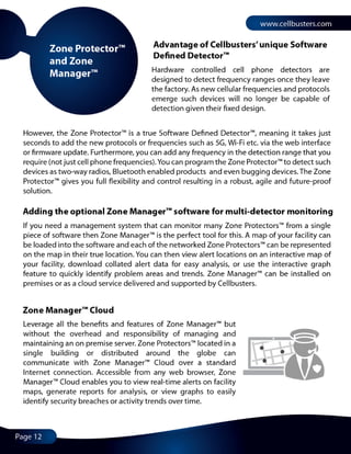 CELL PHONE DETECTOR AND DETECTION BY CELLBUSTERS | PDF | Technology ...