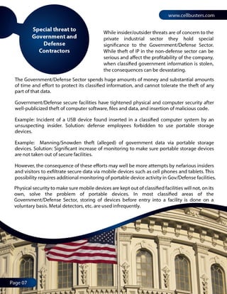 CELL PHONE DETECTOR AND DETECTION BY CELLBUSTERS | PDF | Technology ...