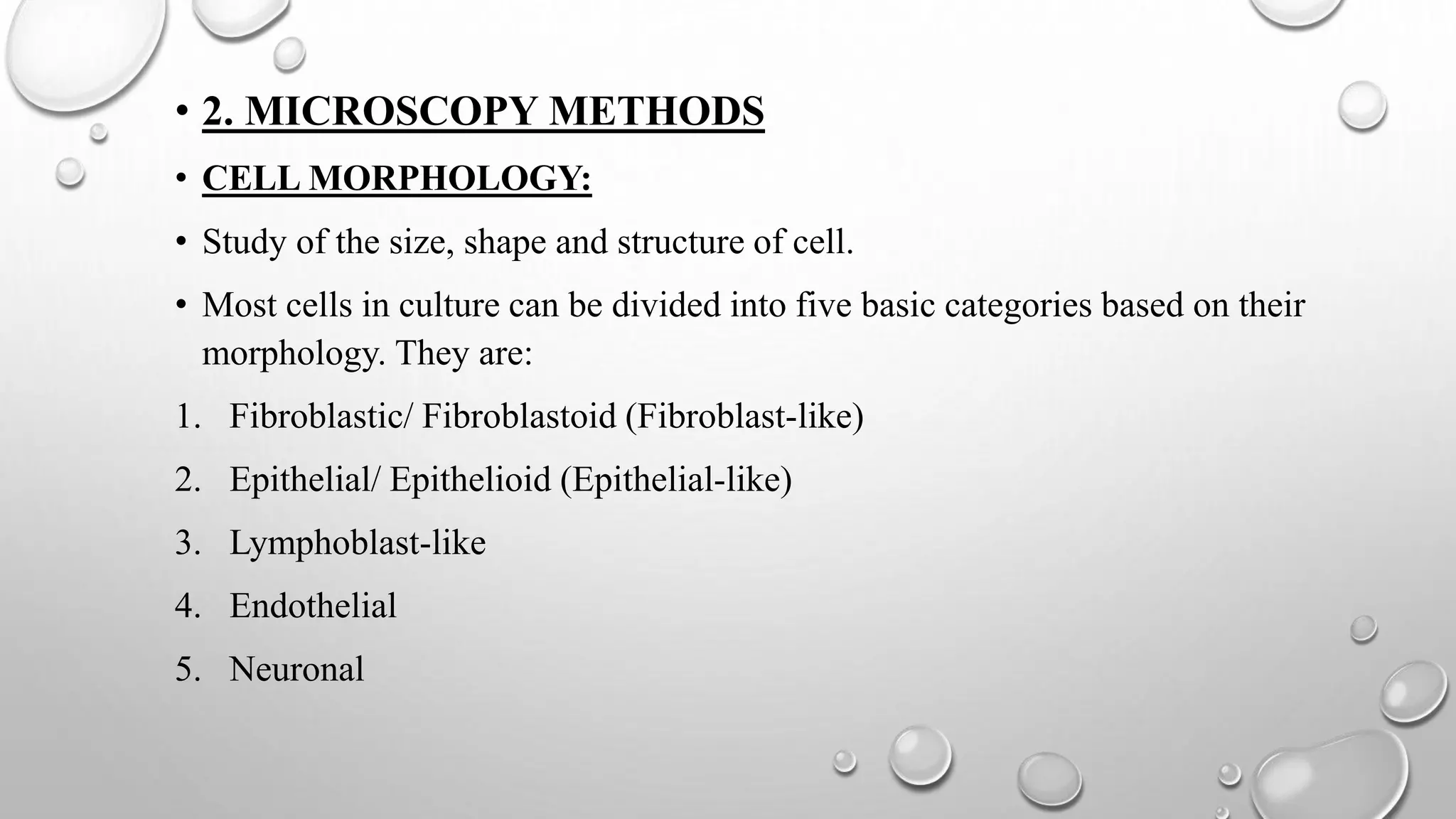 CHARACTERISATION OF CELLS LINES | PPTX