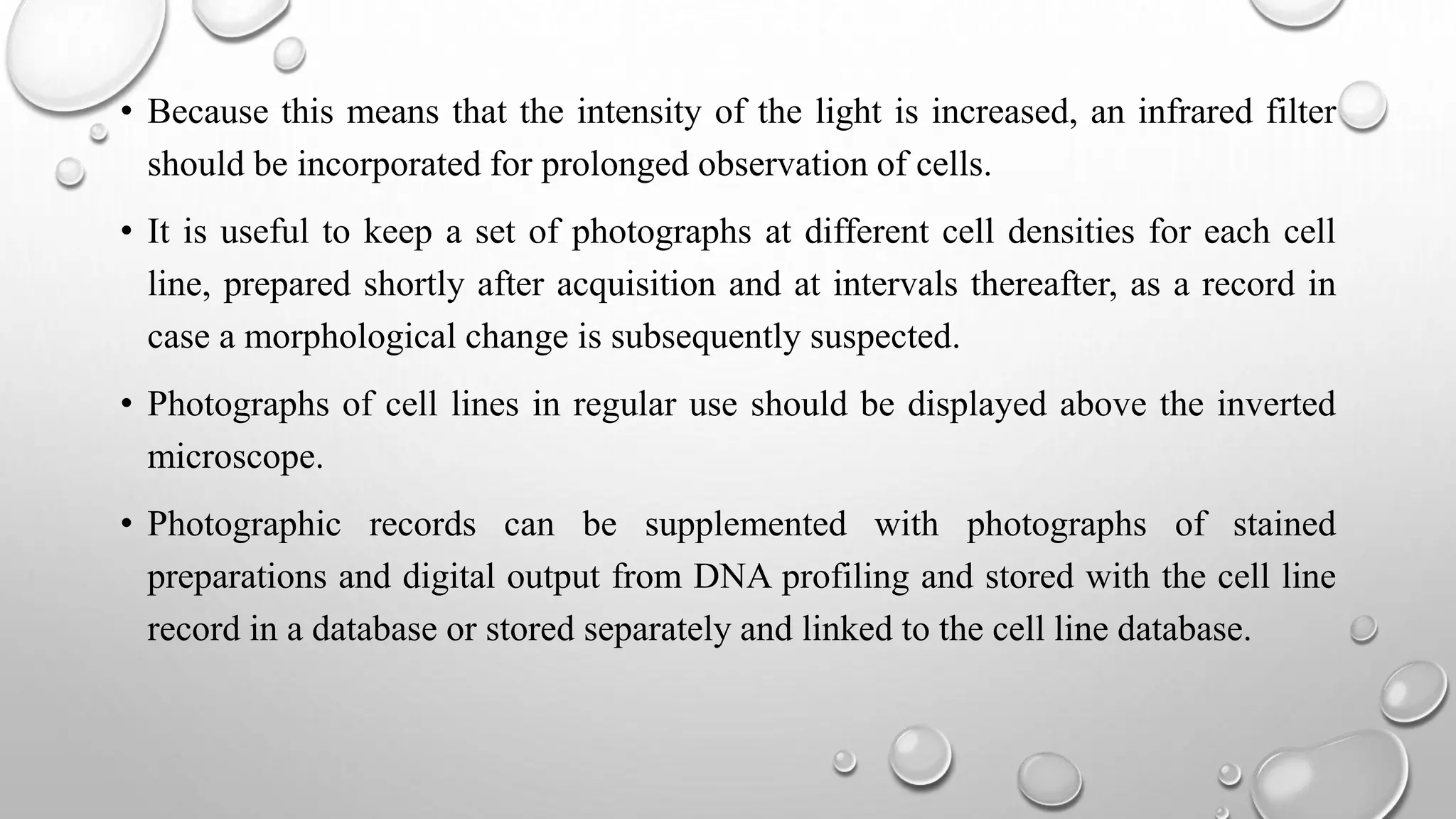 CHARACTERISATION OF CELLS LINES | PPTX
