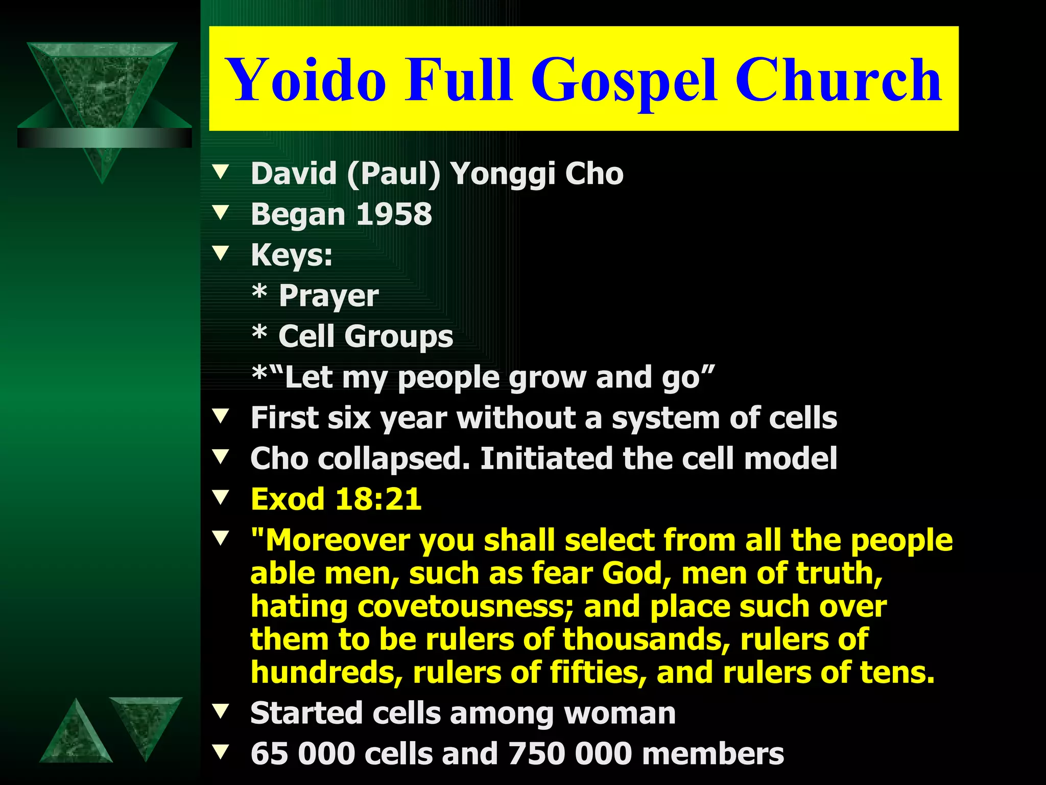 Cell Church Models | PPT
