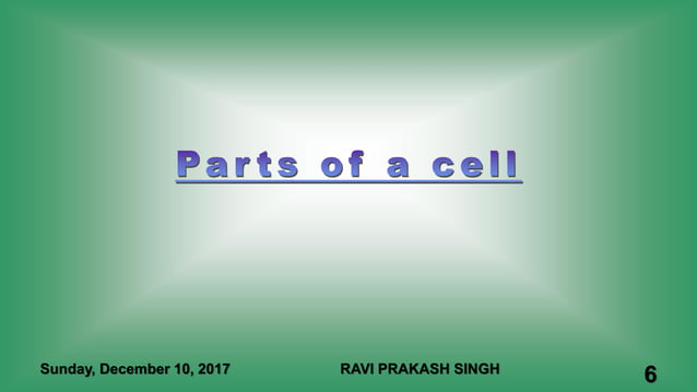 Cell class 8 presentation | PDF | Biological Sciences | Science