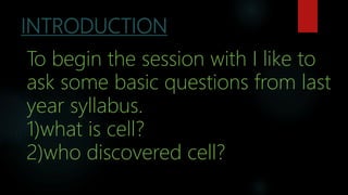 fundamental unit of life | PPT