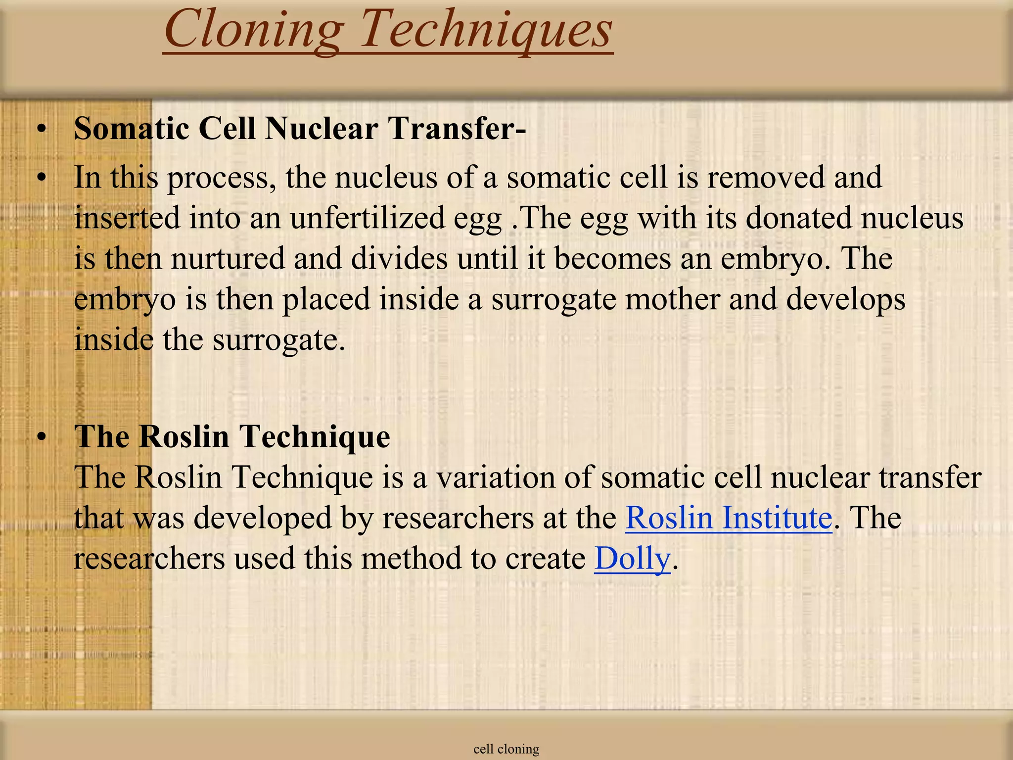 Cell cloning, animal cell culture | PPT